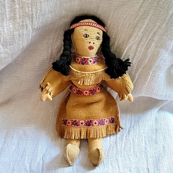 Spuzzum Native American Doll | Other | Spuzzum Indian Tourists Souvenir ...